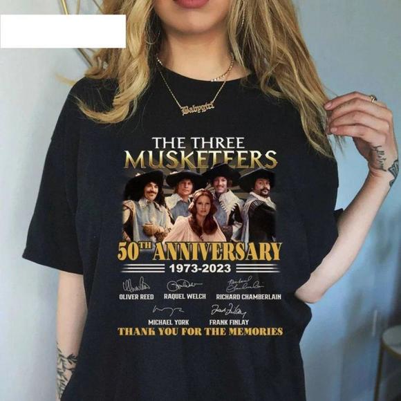 Shirts | The Three Musketeers 5th 19732023 Thank You The Memories Shirt ...